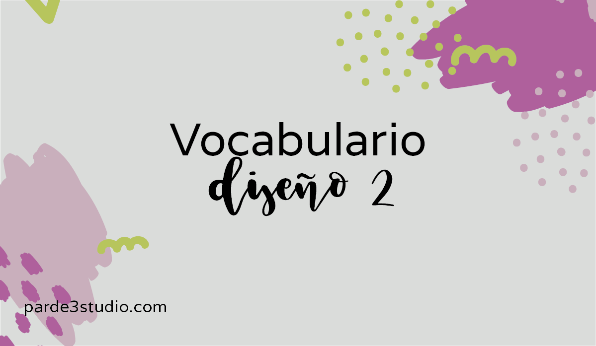 Vocabulario de diseño