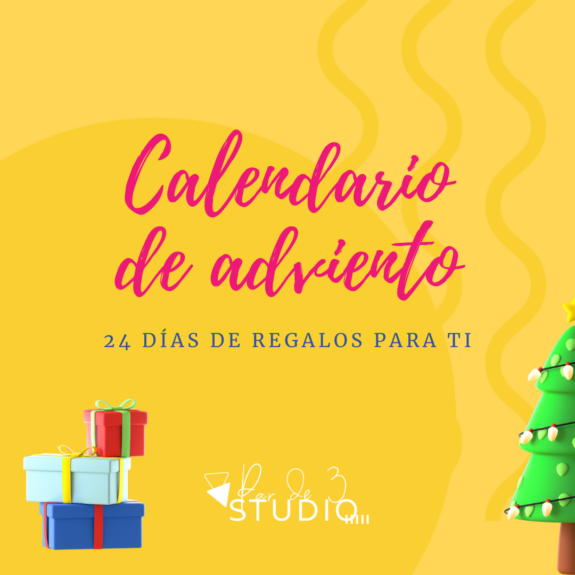 Calendario de Adviento Par de 3 Studio 2022